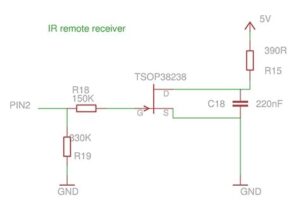 TSOP-1738: How To Connect The IR Receiver In Circuits – Flex PCB