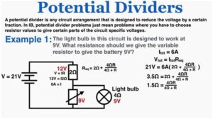 What is a voltage divider- 4 Types of Voltage Divider Circuits – Flex PCB